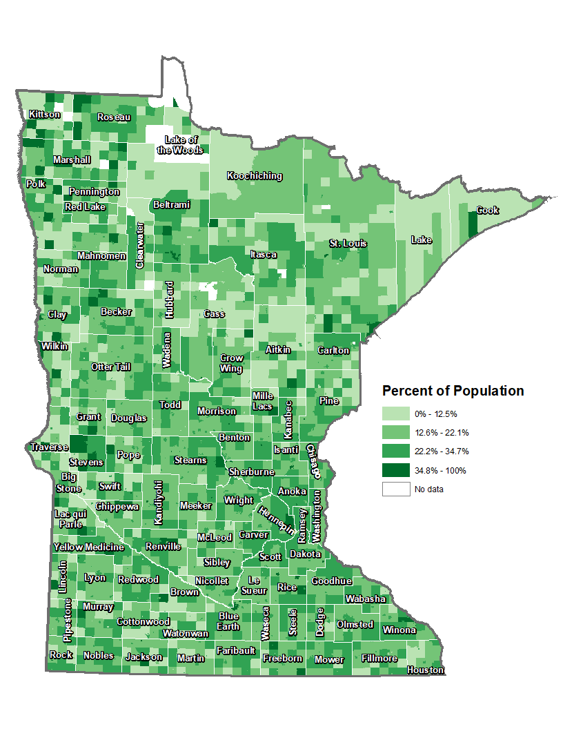 MN Public Health Data Access Portal - Heat-Related Illness maps - MN Data